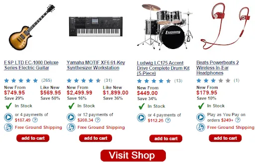 zZounds Review: A Legit Online Music Store?