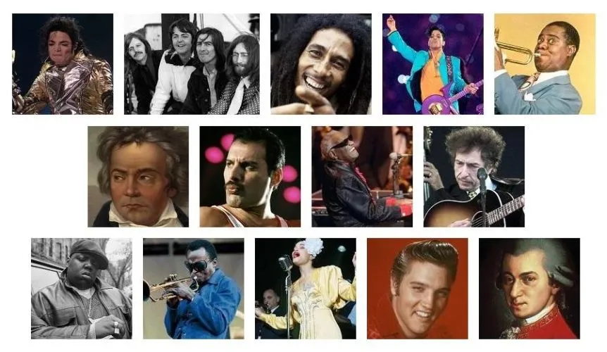 The 14 Greatest Musicians Ever